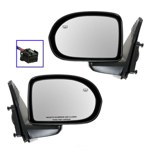 Door Mirror Set-Power Heated Manual-Folding Paint to Match 2 Piece ...