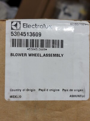 Frigidaire 5304513609 Blower Wheel, Dryer | eBay