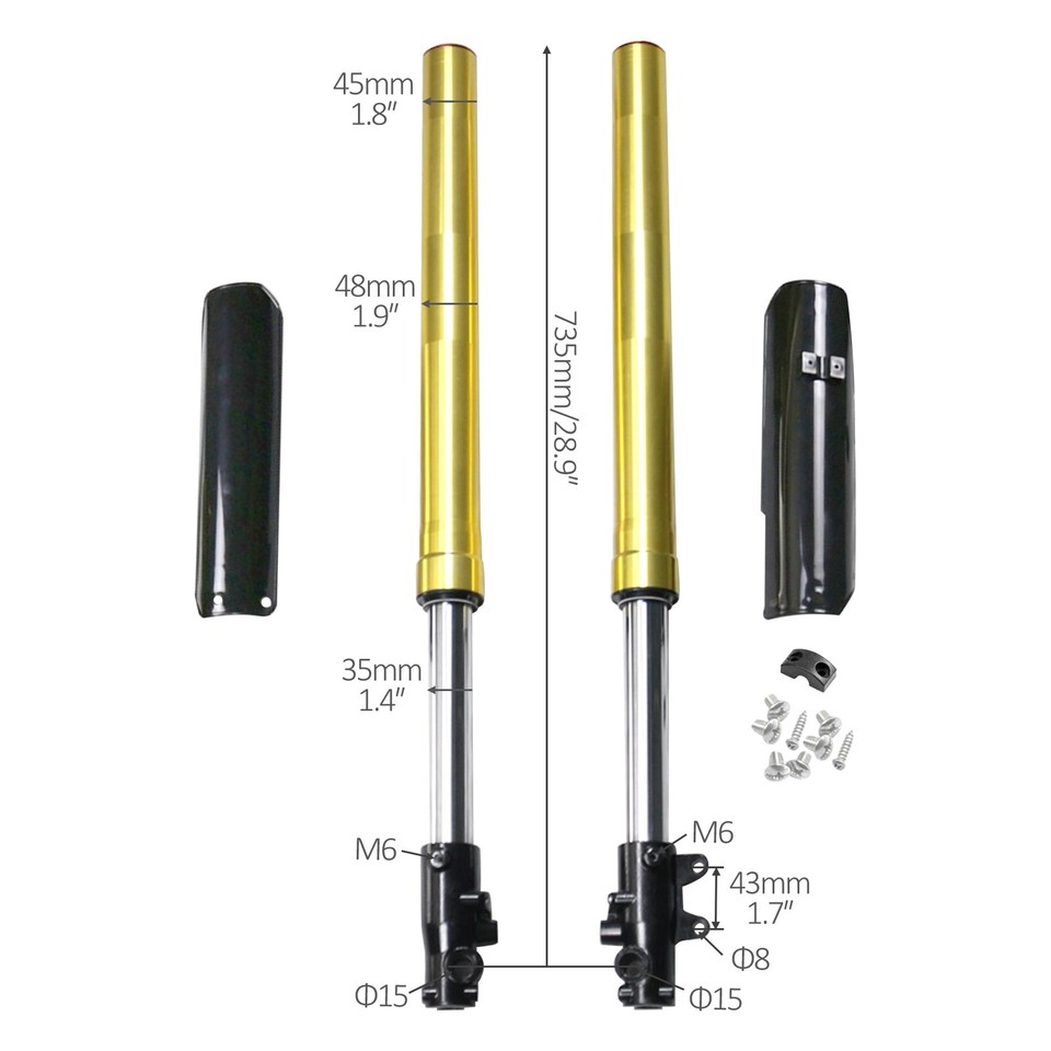 70/100-17 90/100-14 Tire Wheel Front Fork Dirt Bike Taotao Apollo SSR ...