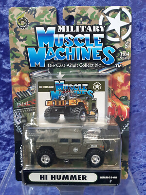 Funline Toys 2003 Military Muscle Machines MMM03-08 MOC HI Hummer | eBay