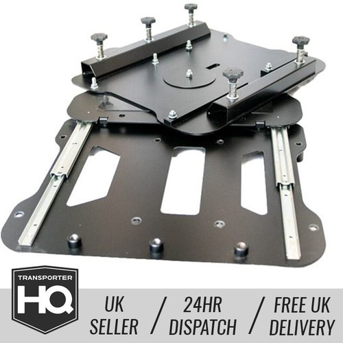 VW Transporter T5 / T6 Rusty Lee Passenger SLIDING Double Swivel Seat ...