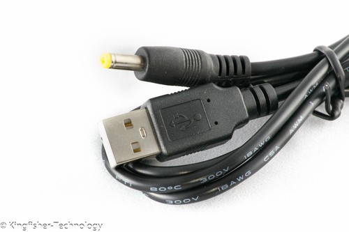 4.0mm 4mm DC Barrel Jack Charger Power Cable Adaptor USB or Extension ...