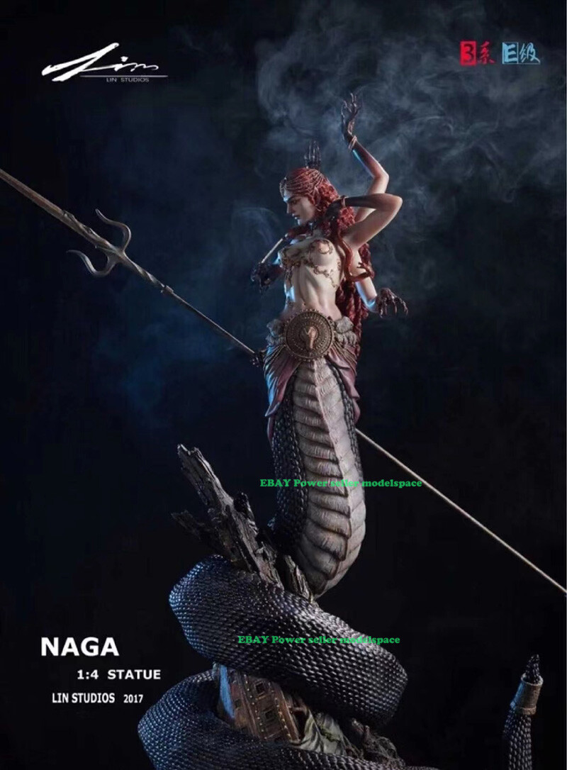 LIN studio 1/4 Naga Medusa Figure statue Oversized MODEL IN STOCK Red ...