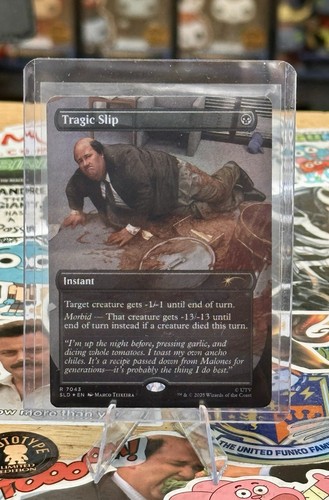 MTG The Office Tragic Slip Kevin Borderless Dwight’s Destiny Secret Lair Foil | eBay