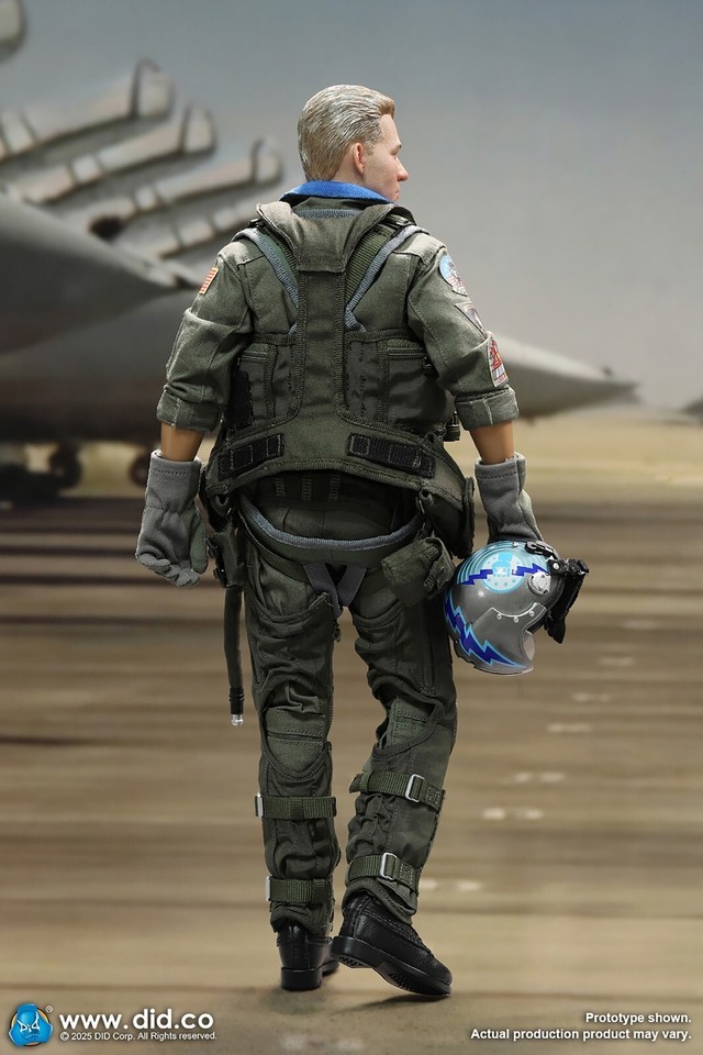 1/6 DID US Navy Fighter MA80182 F-14 Pilot Tom & Nick Action Figure ...