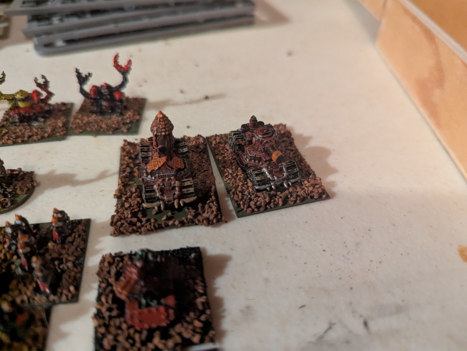 Warhammer 40K Epic scale Orks assorted (Dreadnaughts, Stomper Titans ...