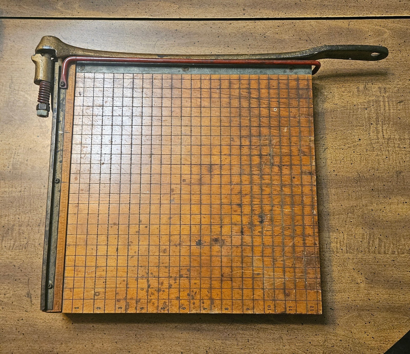 INGENTO Vintage No. 4 Paper Cutter Trimmer Ideal School Supply Metal ...