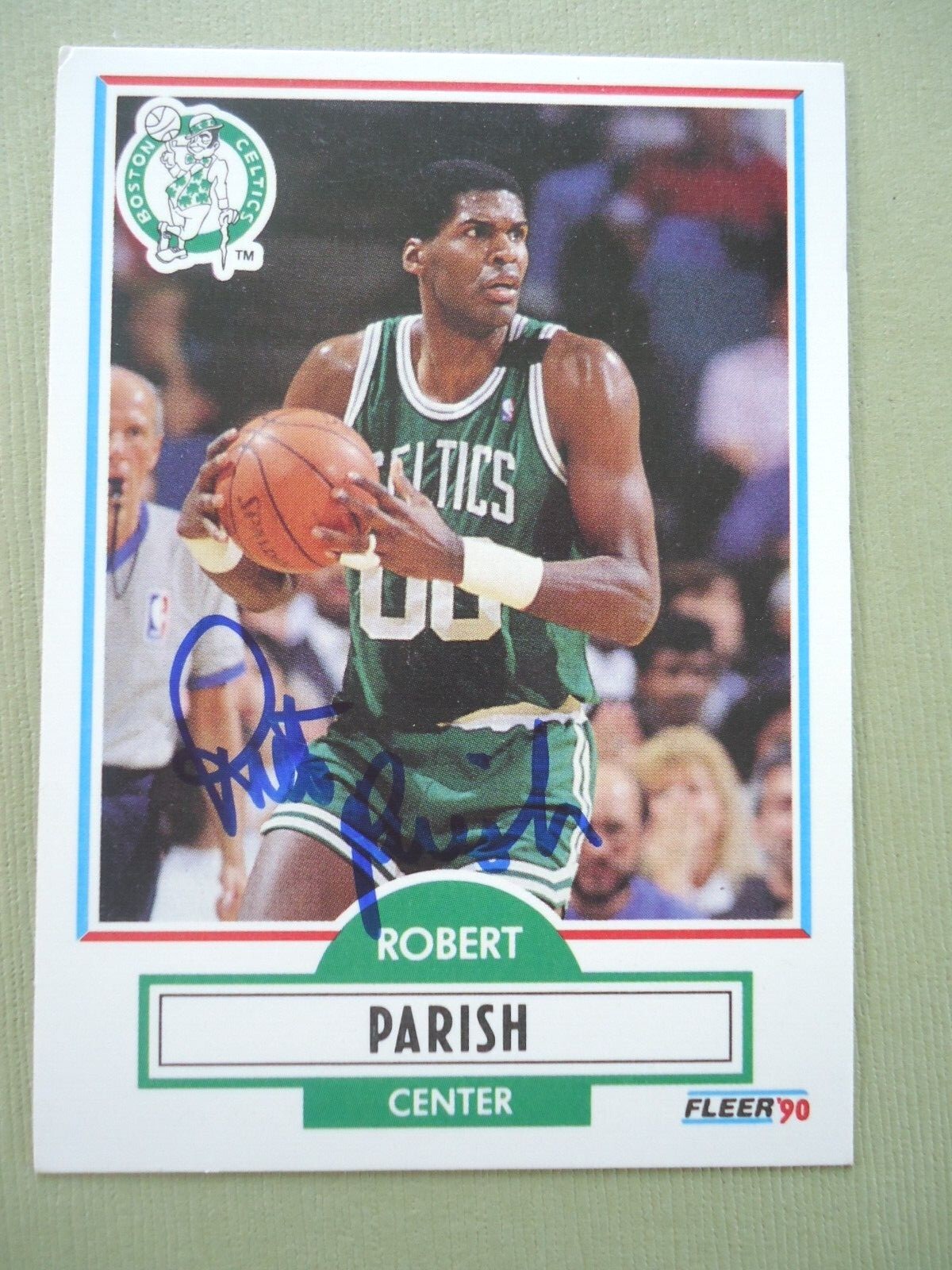 Robert Parrish - 1999 Fleer Autographed Basketball card #13 - Boston Celtics - C | eBay