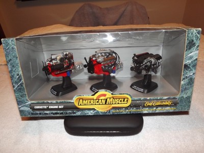 American Muscle 1/12th Scale Three Vintage Chevy Engine Set | eBay