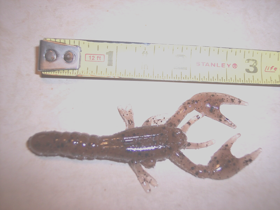 30 Crawdad Lures 3" Crawfish Lure Bass Lure Crayfish Fishing Lure Salty ...