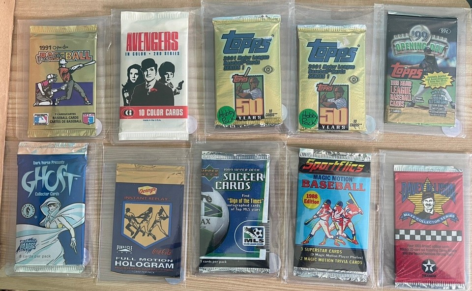 75 Unopened Card Pack Lot! + free Goodies! + Huge Card Lot! | eBay