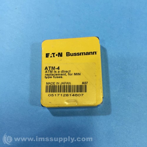 Bussmann ATM-4 Box of 5 Mini Blade Fuses FNFP | eBay