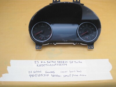 2023 KIA Seltos SPEEDOMETER INSTRUMENT GAUGE CLUSTER 94011Q5310 pigtail ...