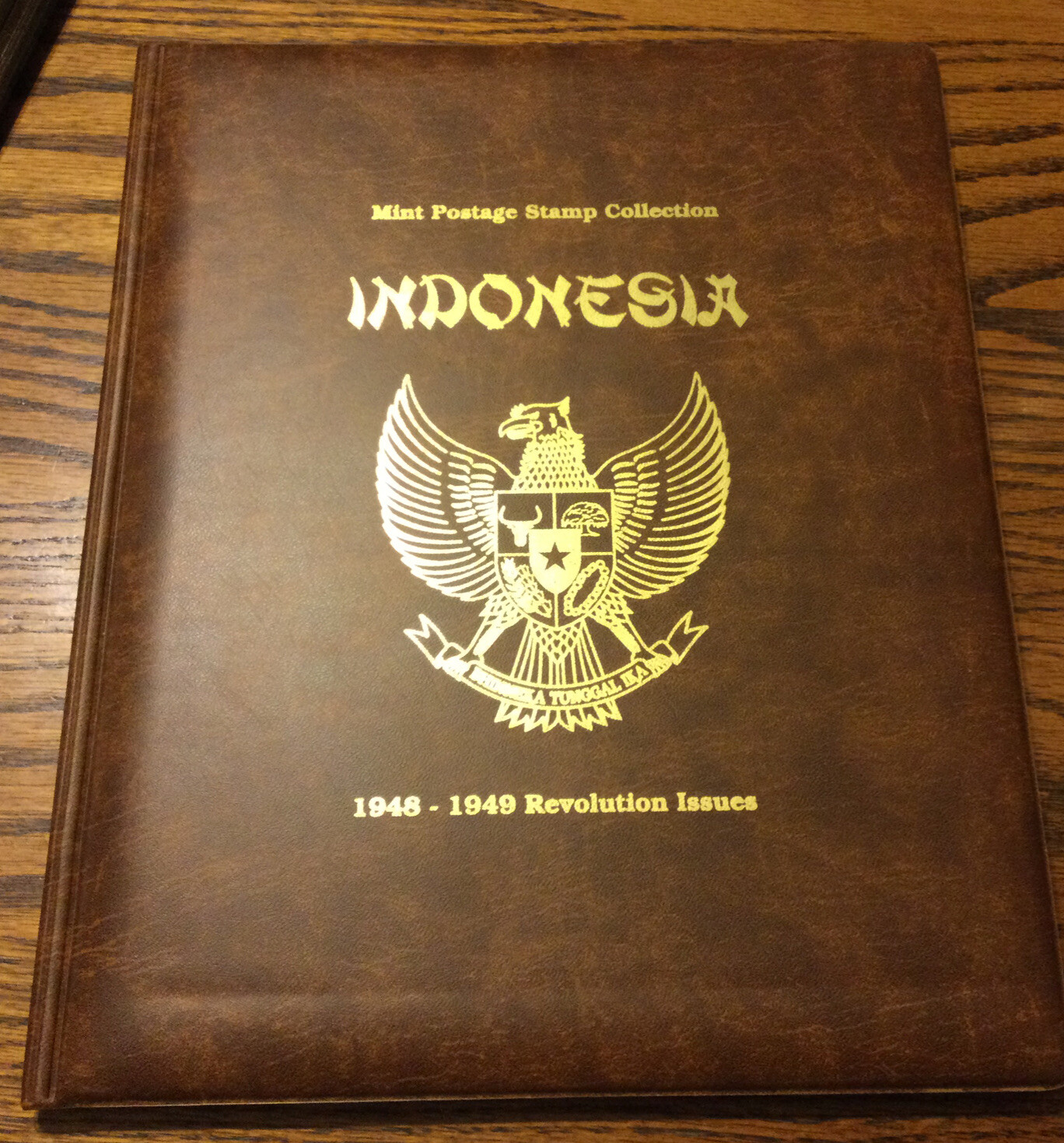 Indonesia Revolution Mint Postage Stamp Collection In Portfolio, 1948 ...