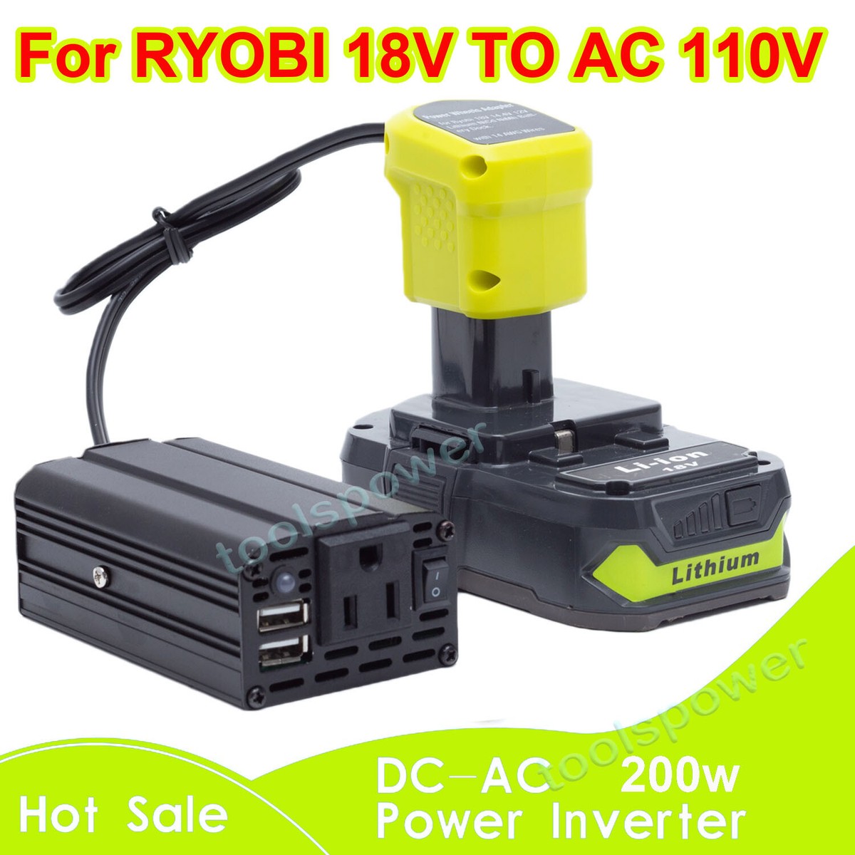 Ryobi Ac To Dc Converter RoyPow 180W AC To DC Converter Power Adapter