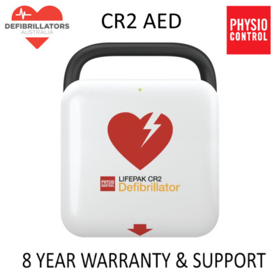 LIFEPAK CR2 Essential - Fully Automatic AED - Defibrillator - Pads ...
