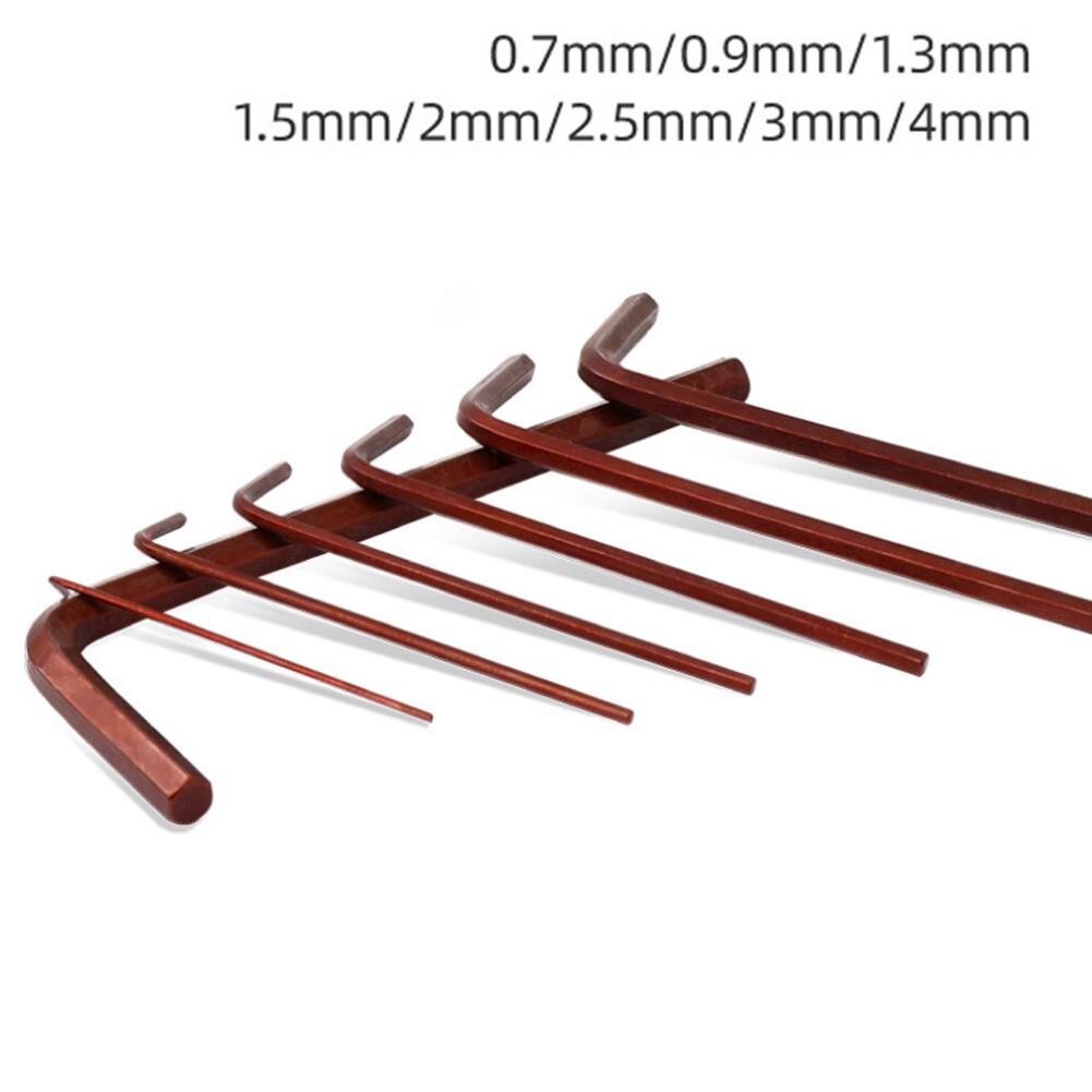 Precision Mini Hex Spanner Set 8pcs Steel Keys for Accurate Equipment ...