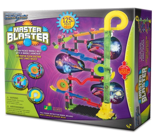 Marble Mania Master Blaster The Learning Journey 120+ pieces Marble ...