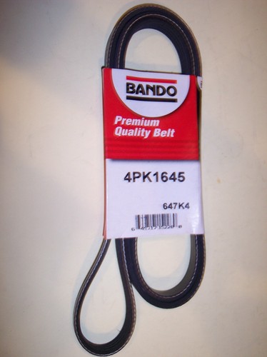 BANDO Rib-Ace Premium Quality Serpentine Belt 4PK1645 Made in the USA ...