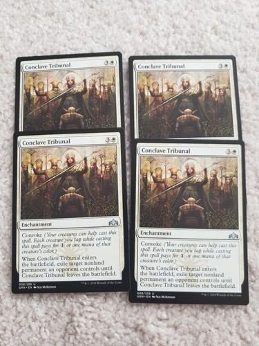x4 Conclave Tribunal MTG Guilds of Ravnica U M/NM, English | eBay