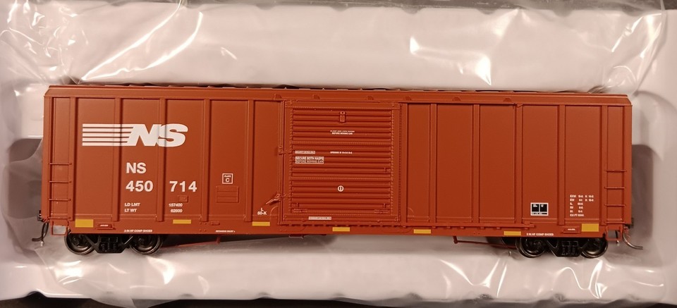 NEW HO Exactrail Platinum PS 5344 Boxcar Norfolk Southern #450714 | eBay