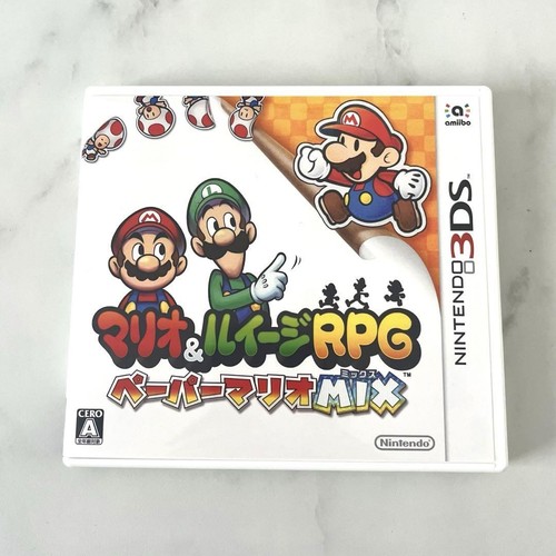 Nintendo 3DS Mario & Luigi RPG Paper Mario MIX | eBay