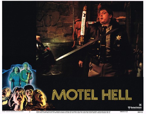 MOTEL HELL ORIGINAL 11X14 LOBBY CARD # 2 CHAINSAW CULT HORROR MINT ...