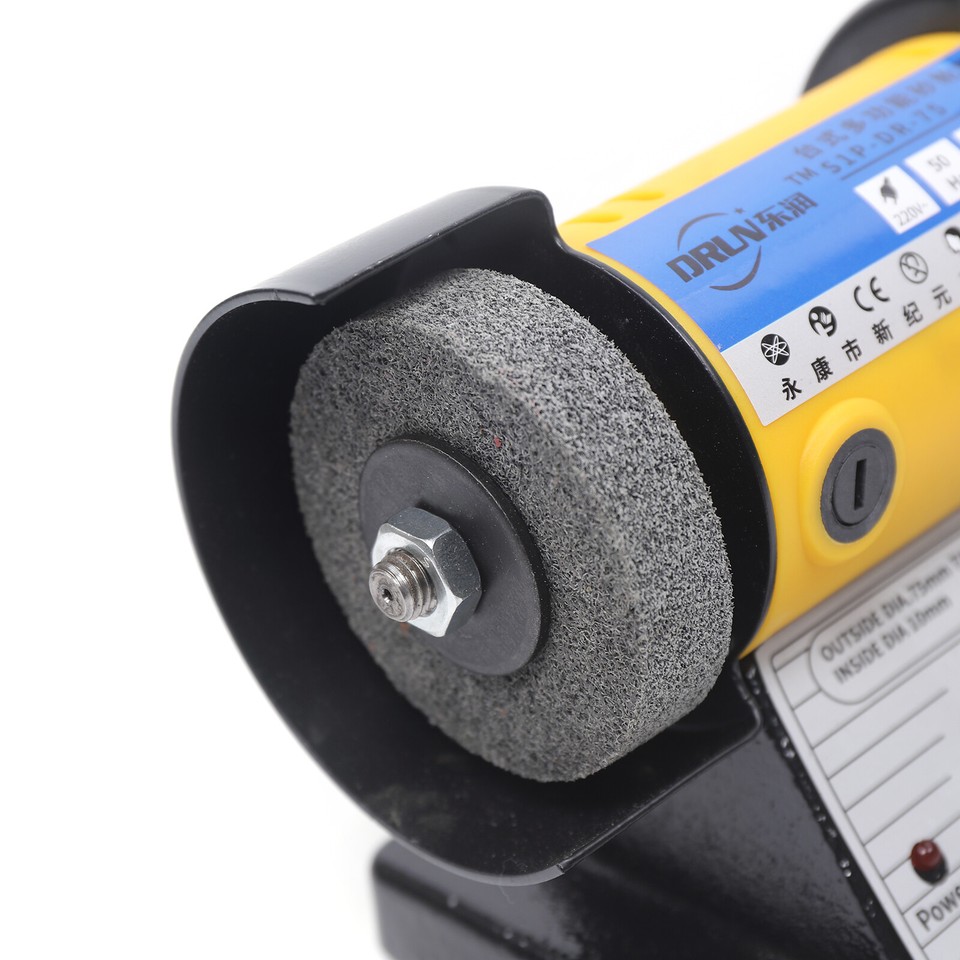 Jewelry Rock Polishing Buffer Machine 280W Bench Lathe & Sander ...