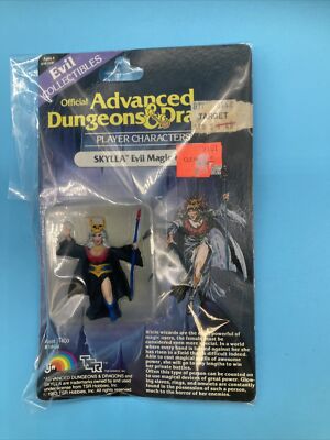 Advanced Dungeons & Dragons Skylla Evil Magic User Figure New | eBay