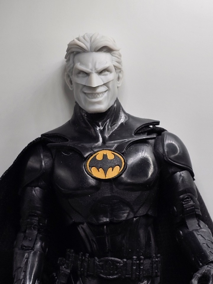 3d Print PARALLAX SMILING HEAD 1:10 7" MARVEL LEGEND MCFARLANE DC ...