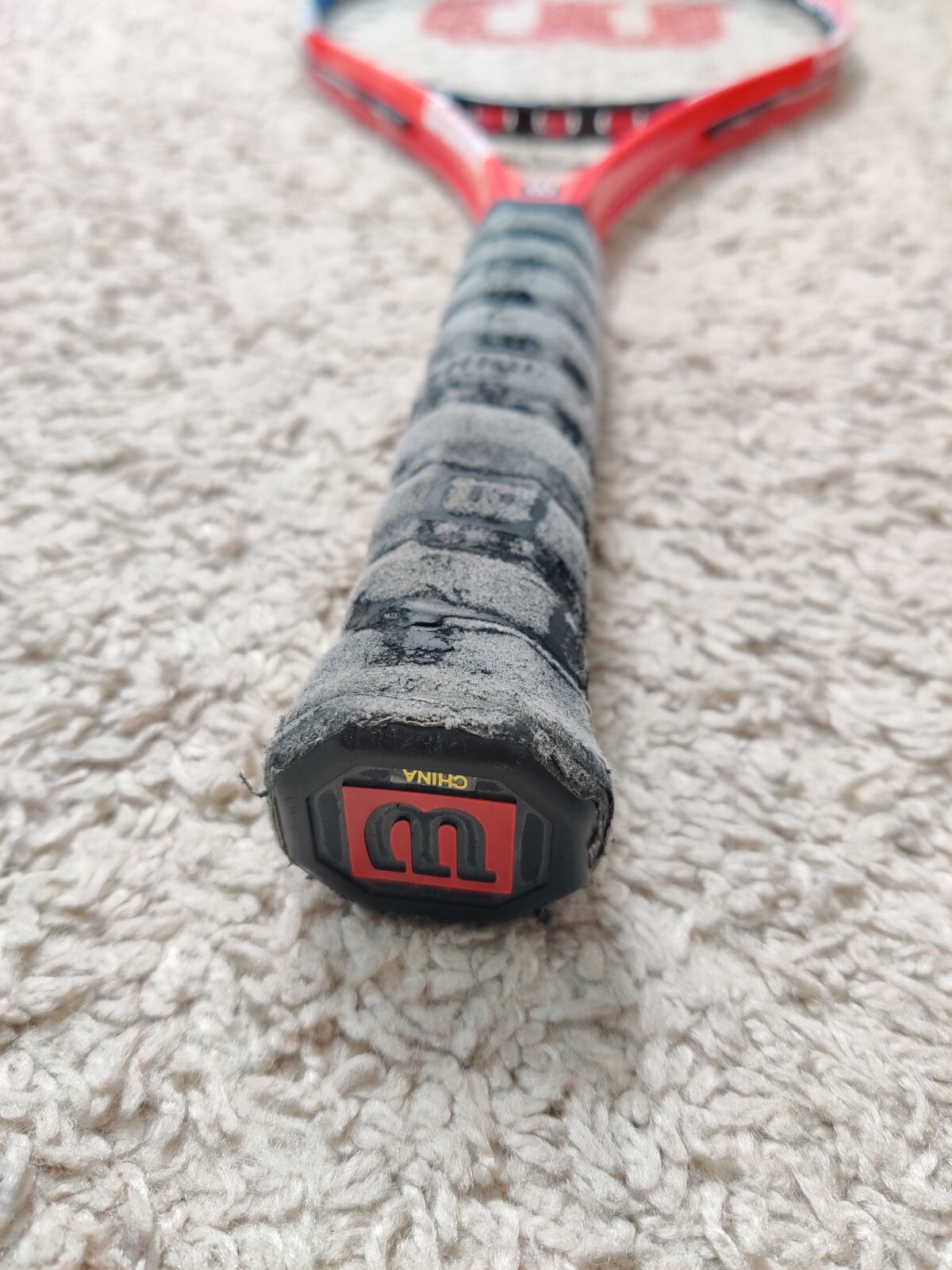 Wilson Titanium Volcanic Frame grip size L3 4 3/8 Tennis Racket racquet ...