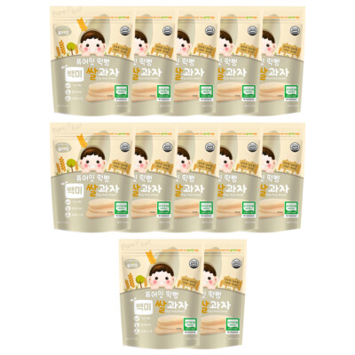 [PURE EAT] White Rice Pop Rice 10+2 | eBay UK