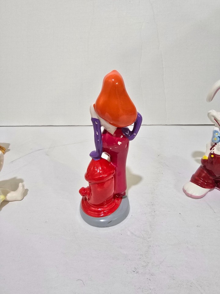 Disney ceramic figurines Roger & Jessica Rabbit & Baby Herman- Rare ...