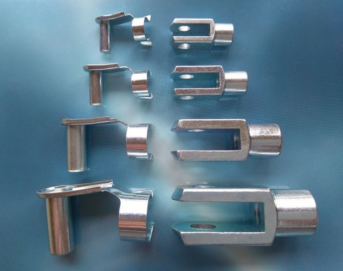 Clevis Fork End Yoke Joint With Spring Pin M5 M6 M8 M10 M12 BZP Steel ...
