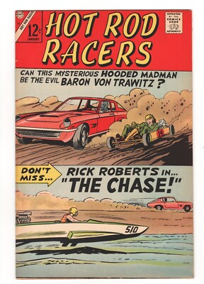 Hot Rod Racers #12 Charlton Comics 1967 VF/NM | eBay
