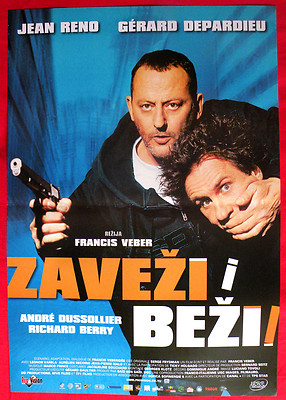 RUBY & QUENTIN 2003 TAIS TOI FRENCH JEAN RENO G. DEPARDIEU SERBIAN ...