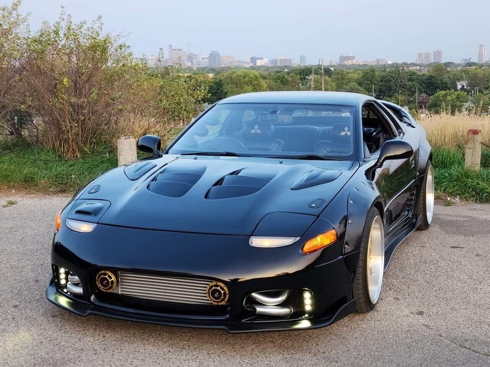 JDM Fender Flares arch fit Mitsubishi GTO Z16A 3000GT Dodge Stealth rb ...