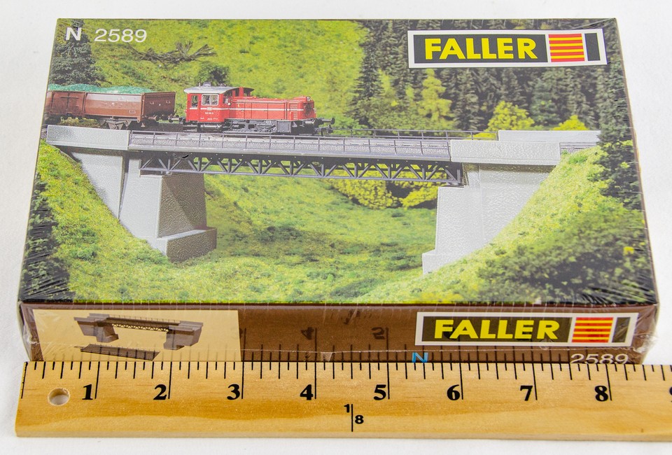 Faller 2589 Railway Bridge German 1:160 N Scale Model Train Structure ...