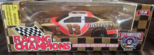 1:24 1998 Jerry Nadeau #13 First Plus Gold car by Racing Champions 1 of ...
