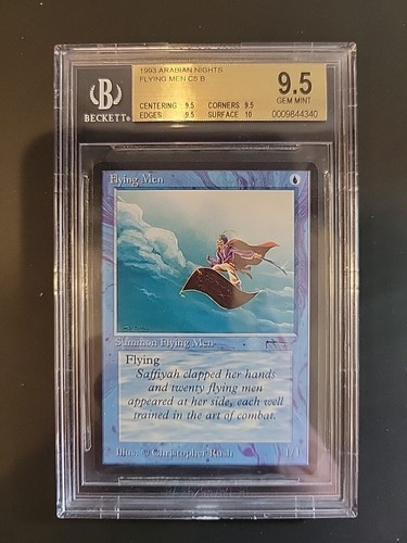 Flying Men Arabian Nights BGS 9.5Q+ MTG | eBay