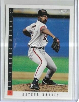 1993 Score #360 Arthur Rhodes Baltimore Orioles | eBay