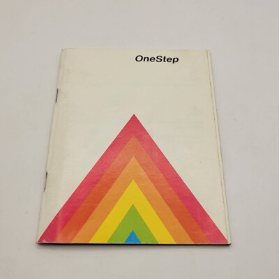 Vintage Polaroid one step pamphlet 70s 49p owners manual | eBay
