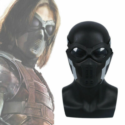 Winter Soldier Buck Mask Goggle Cosplay Superhero Barnes Mask ...