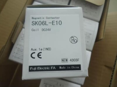 1PC New Fuji Electric SK06L-E10 SK06LE10 24VDC 1NO DC Contactor Brand ...