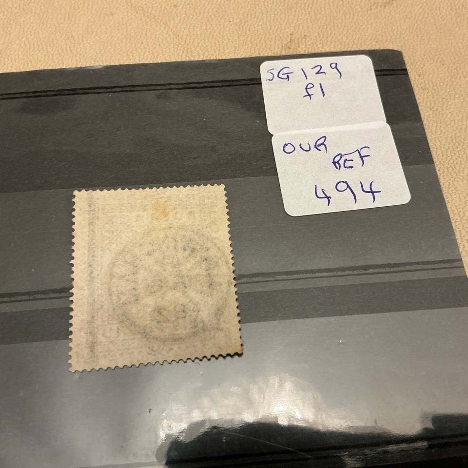 £1 Victoria SG 129 used Our Ref 494 | eBay UK