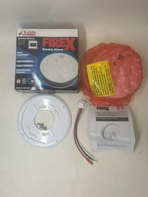 FIREX Smoke Alarm Item 4518 120V AC Direct Wire | eBay