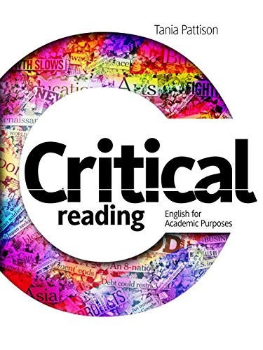 CRITICAL READING READING By Pattison **BRAND NEW** | eBay