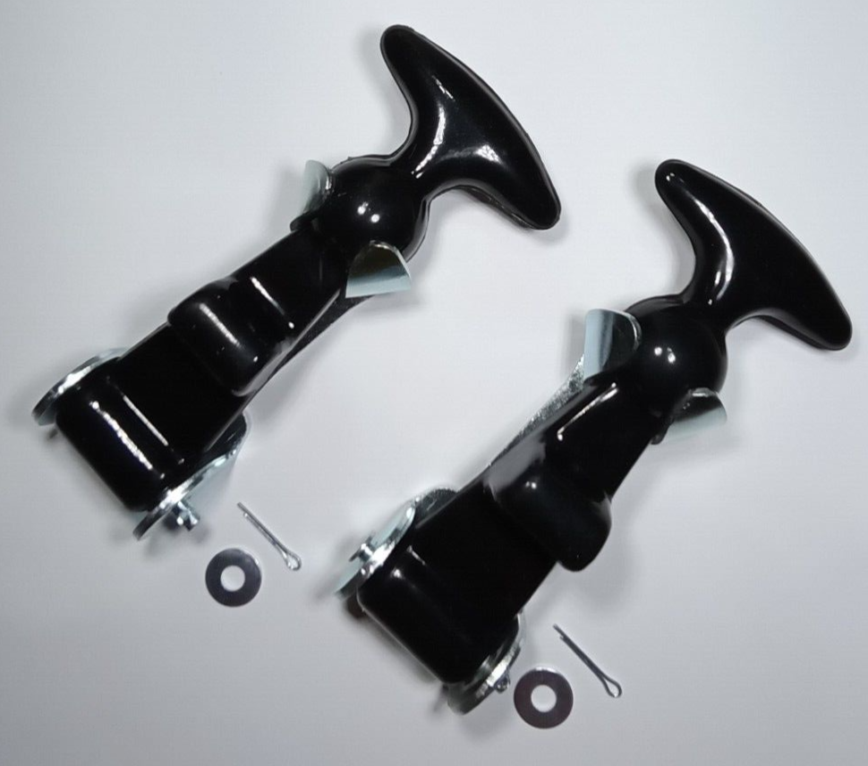 Rubber Hold Down Latches w/ Hardware Set of 2 (PAIR) Hoods, Tool Boxes ...