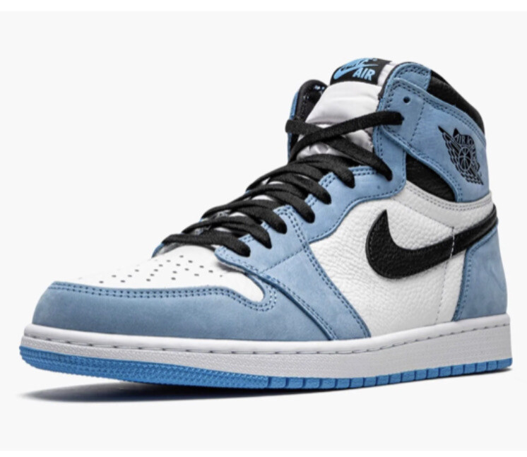 Air Jordan 1 Retro High White University Blue Black 2021 Men Size 10 ...