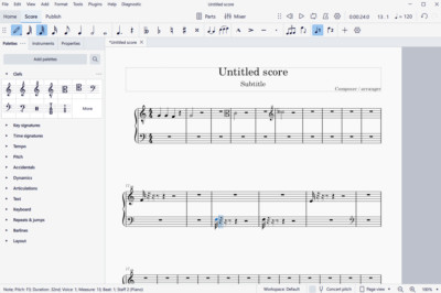 Advanced Musical Notation Audio Sound Software for Windows PC 7, 8, 10 ...